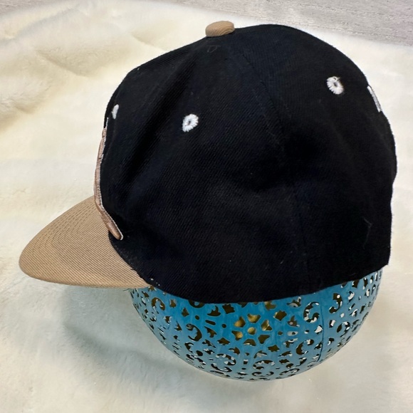 NFL | Accessories | Nfl New Orleans Saints Black Cap With Tan Brim ...